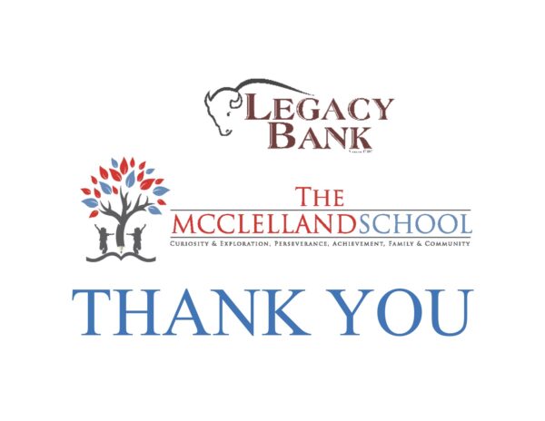 Legacy Bank Logo | The McClelland School